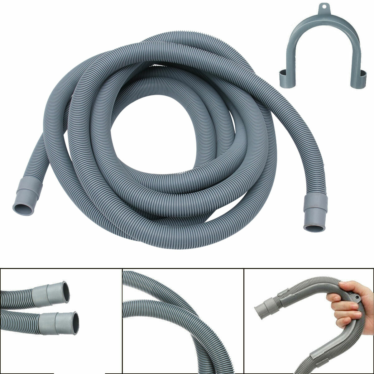 Premium PVC Washing Machine Hose Burst Proof Water Connection Inlet ...