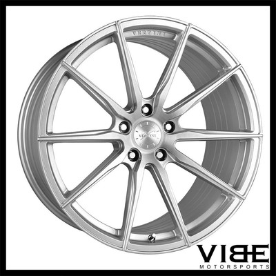 19" VERTINI RF1.1 19X8.5 SILVER FORGED CONCAVE WHEELS RIMS FITS ACURA ...