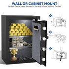 Security Safe 4 CuBic Feet Cabinet Safe Box w/ Fingerprint Lock for ...