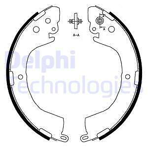 Delphi LS1826 Brake Shoe Set for sale online | eBay