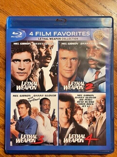 Lethal Weapon Collection:4 Film Favorites (Blu-ray, 4-Disc Set)-Pre ...