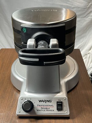 WARING PROFESSIONAL DOUBLE WAFFLE MAKER WMK600 (Tested & Working) | eBay