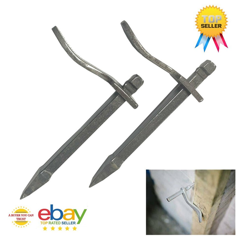 Mason Clamp - Dutch Pins Bricklayers Tool 2pc Set Drop Forged | eBay
