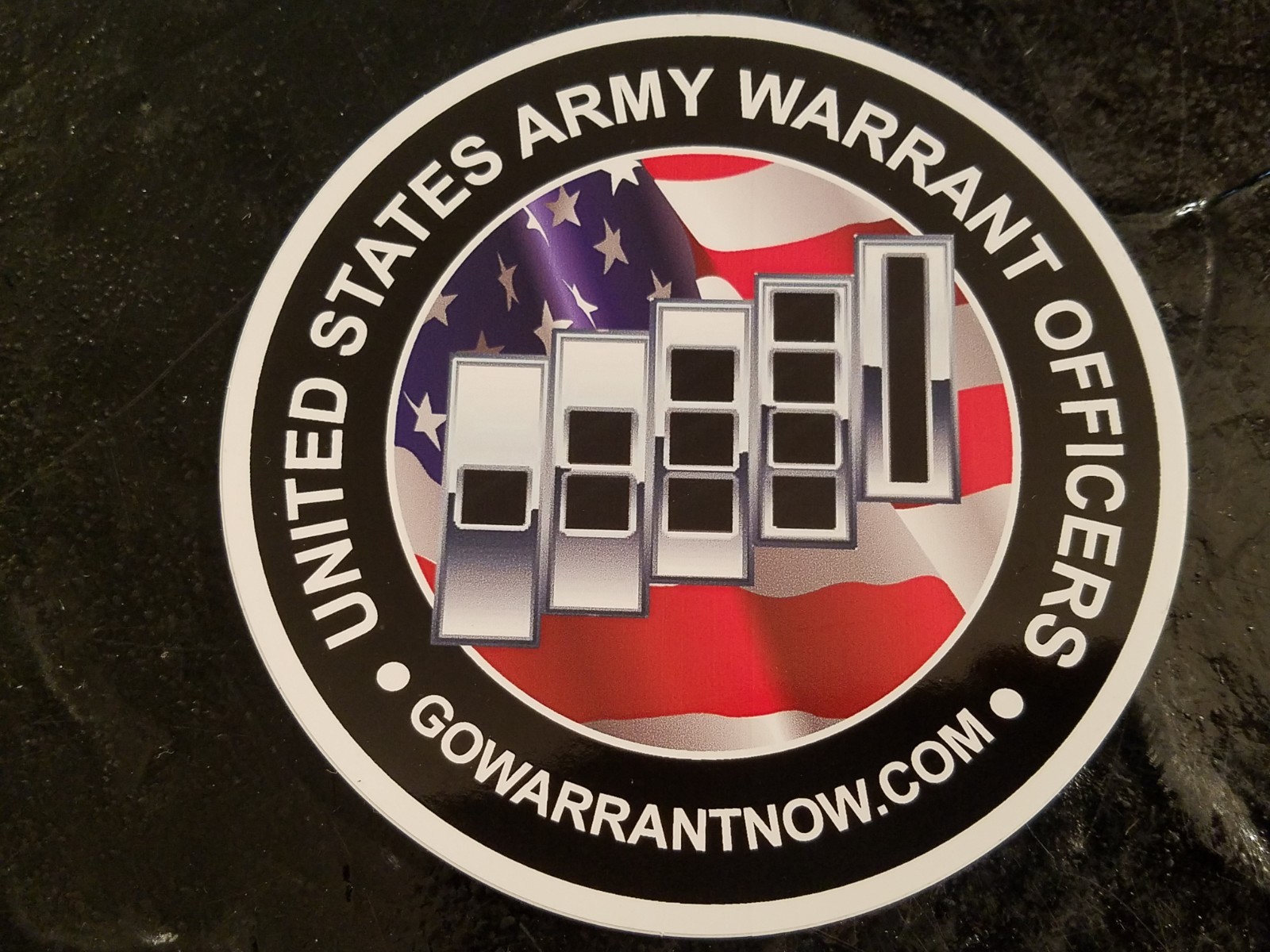 5" Inch Round Warrant Officer Sticker | eBay