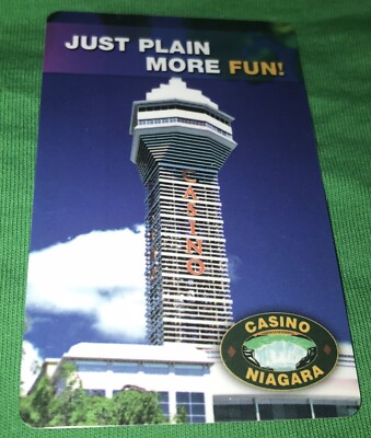 CASINO NIAGARA GIFT CARD “JUST PLAIN MORE FUN” NIAGARA FALLS CANADA | eBay