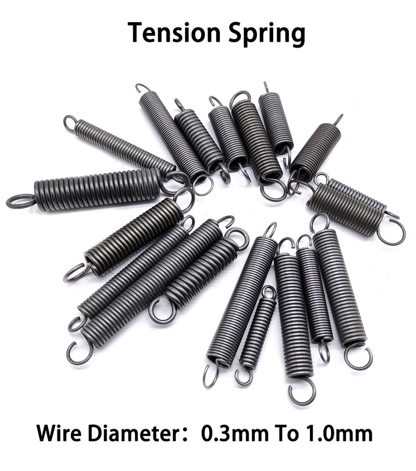 Hook Small Tension Spring Extension Tension Spring 0.3/0.4/0.5mm Wire ...