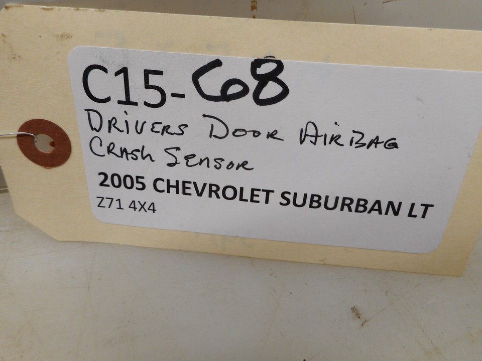 2005 CHEVY SUBURBAN Z71 DRIVER DOOR AIRBAG CRASH SENSOR | eBay