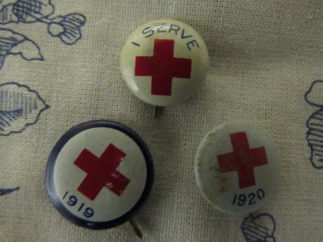 Lot of 3 Vtg. 1919 & 1920 ARC / American Red Cross Buttons | eBay
