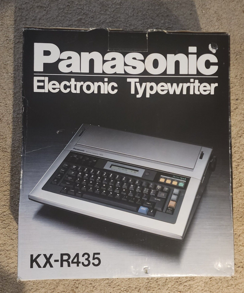 Panasonic Electronic Typewriter KX-R435 With Box | eBay