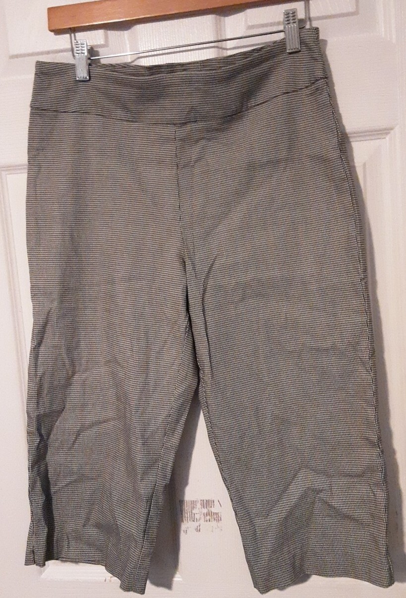 Counterparts Womens Multicolor Stretch Dress Capri Pants 10 | eBay