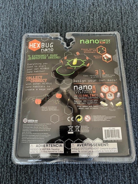 HexBug Nano Starter Set - Glow in the Dark | Micro Robotic Creature ...