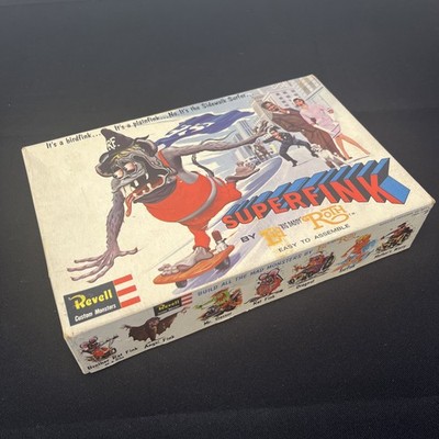 Revell SUPERFINK Ed Roth Rat Fink Model Kit 1964 Vintage H-1308-100 | eBay