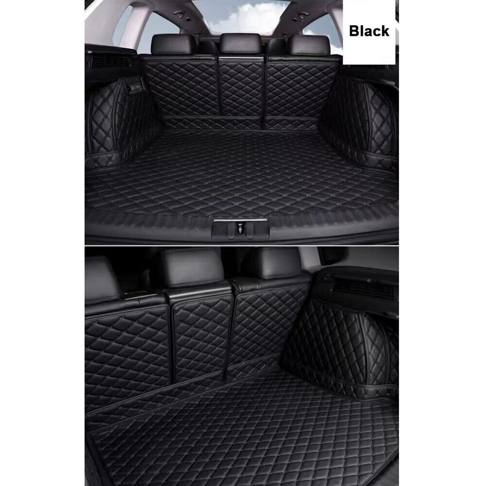 Custom Fit PU Leather Full Coverage Boot Liner for Mercedes GLC Class ...