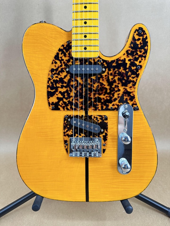 Natural Mad Cat HS-1 45th Anniversary Prince Electric Guitar Flamed Top ...