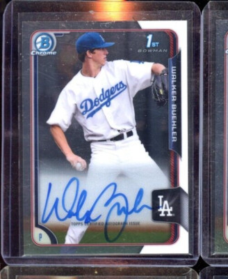 2015 BOWMAN CHROME WALKER BUEHLER RC AUTO BCA-WB ROOKIE AUTOGRAPH ...