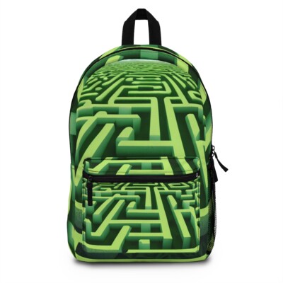 Backpack green maze | eBay