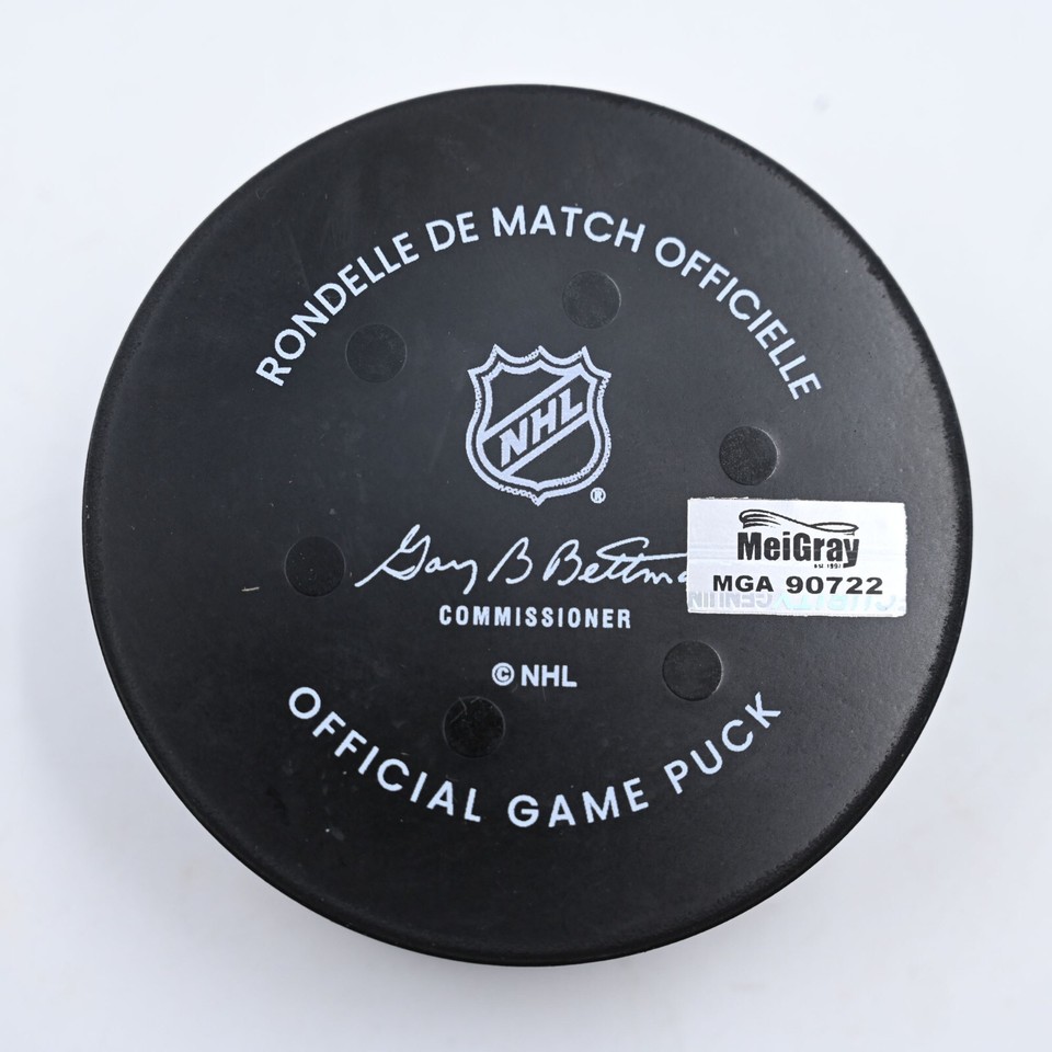 2024-25 Nashville Predators Game Used Pucks - Choose Your Game | eBay