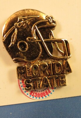 WHOLESALE 3 FSU FLORIDA STATE SEMINOLES FOOTBALL PINS NCAA COLLEGE ...