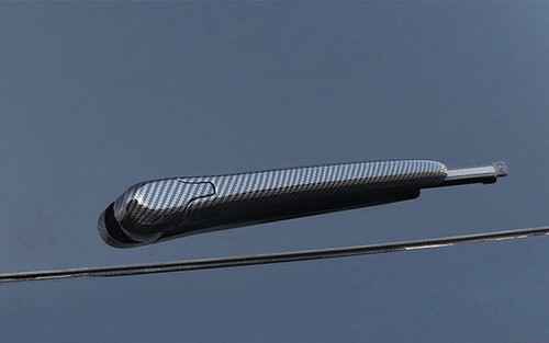 Rear Window Rain Wiper Carbon Fiber Cover Trim For Benz GLE GLS 2020 ...