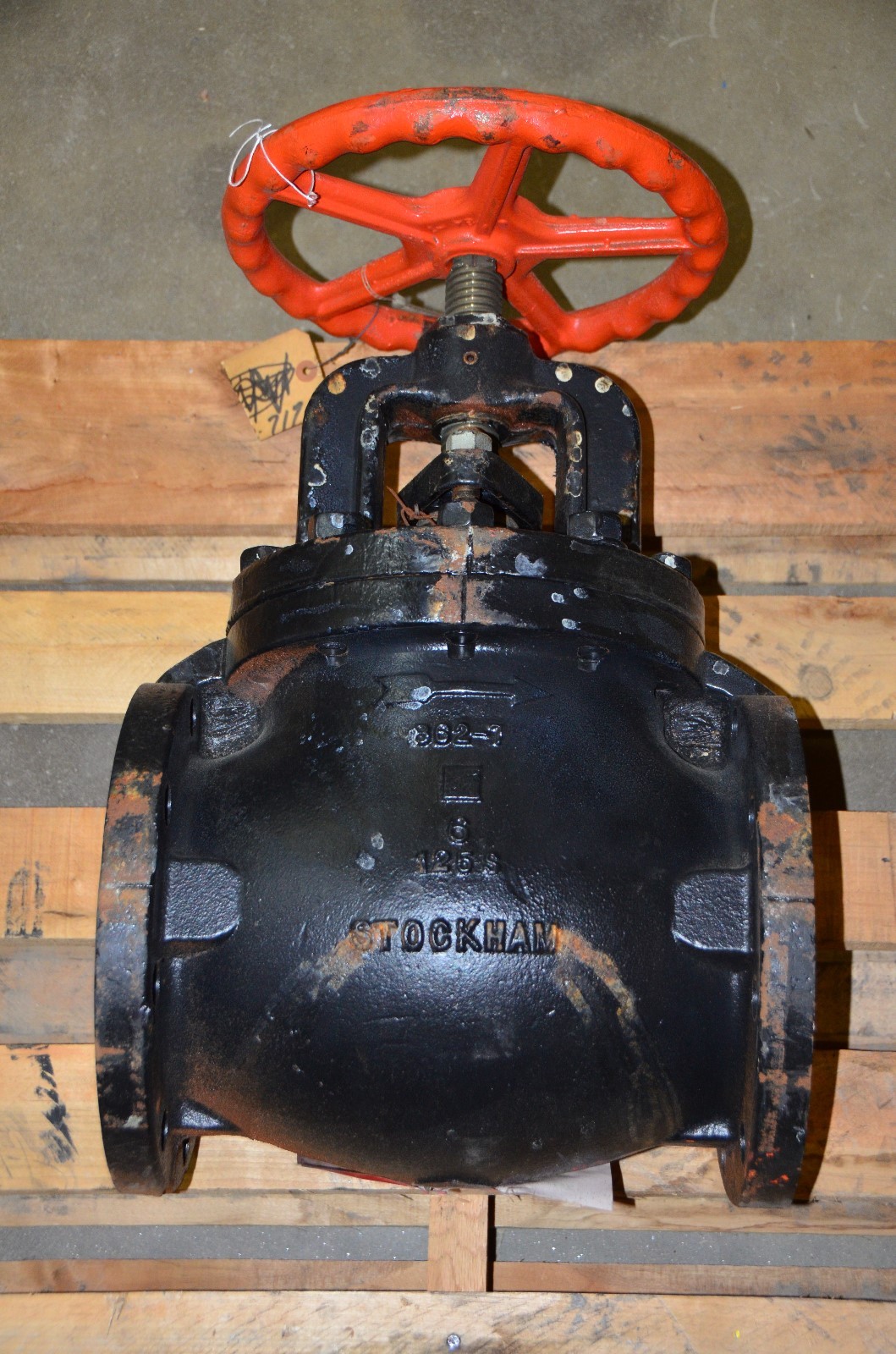 Stockham 6" Bolted Bonnet 125 Cast Steel Flanged Globe Valve | eBay