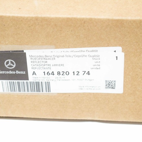 NEW MB GL-CLASS X164 REAR BUMPER RIGHT REFLECTOR A1648201274 2010 | eBay