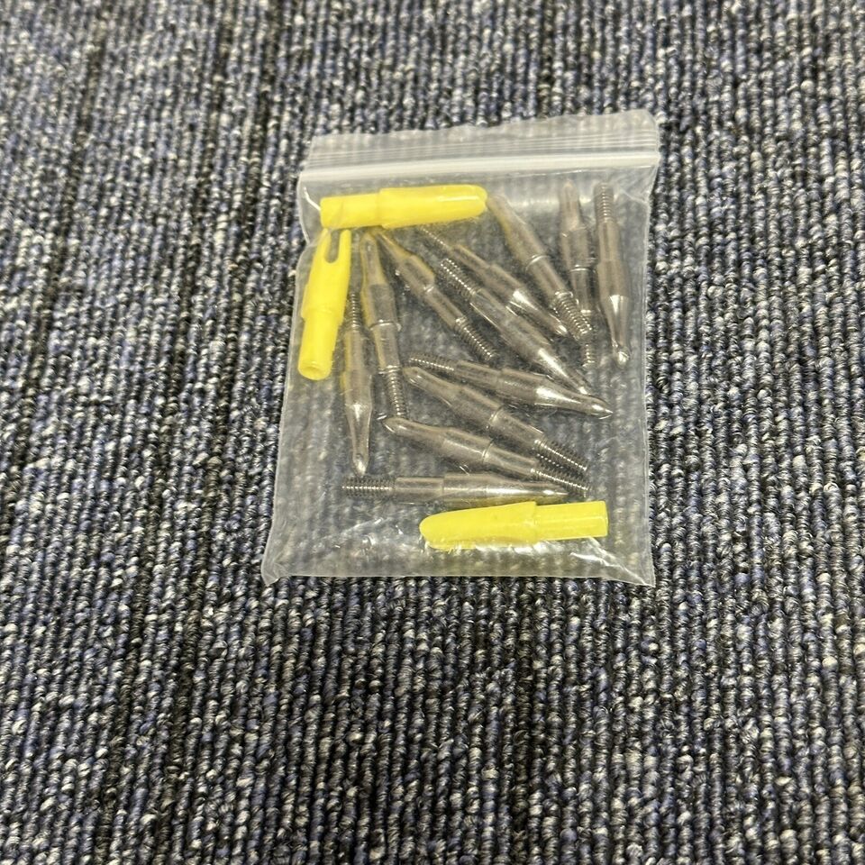 (QTY 12) Archery Carbon Arrows 400 Spine 100 Grain Points 30” Red ...