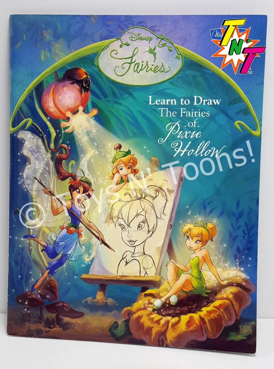 How To Draw Tinkerbell And Friends Step By Step