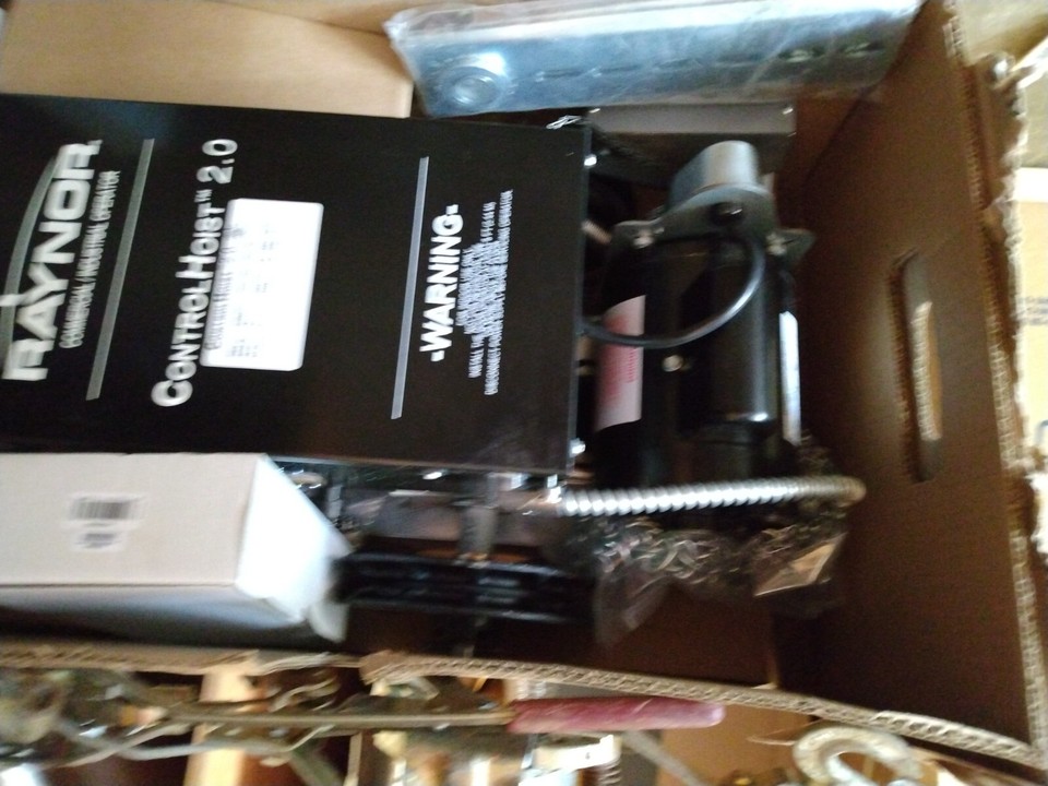 RAYNOR CONTROL HOIST 2.0 STANDARD CSH243SS OVERHEAD DOOR OPENER NEW IN ...