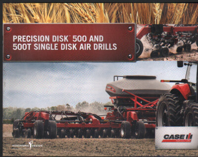 CASE IH Precision Disk 500 and 500T Single Disk Air Drills Brochure ...