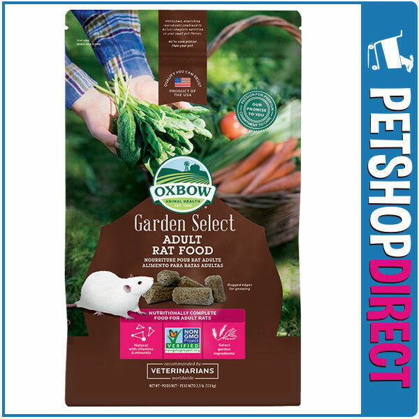 Oxbow Garden Select Adult Rat Food Pellets 1.13kg for sale online | eBay