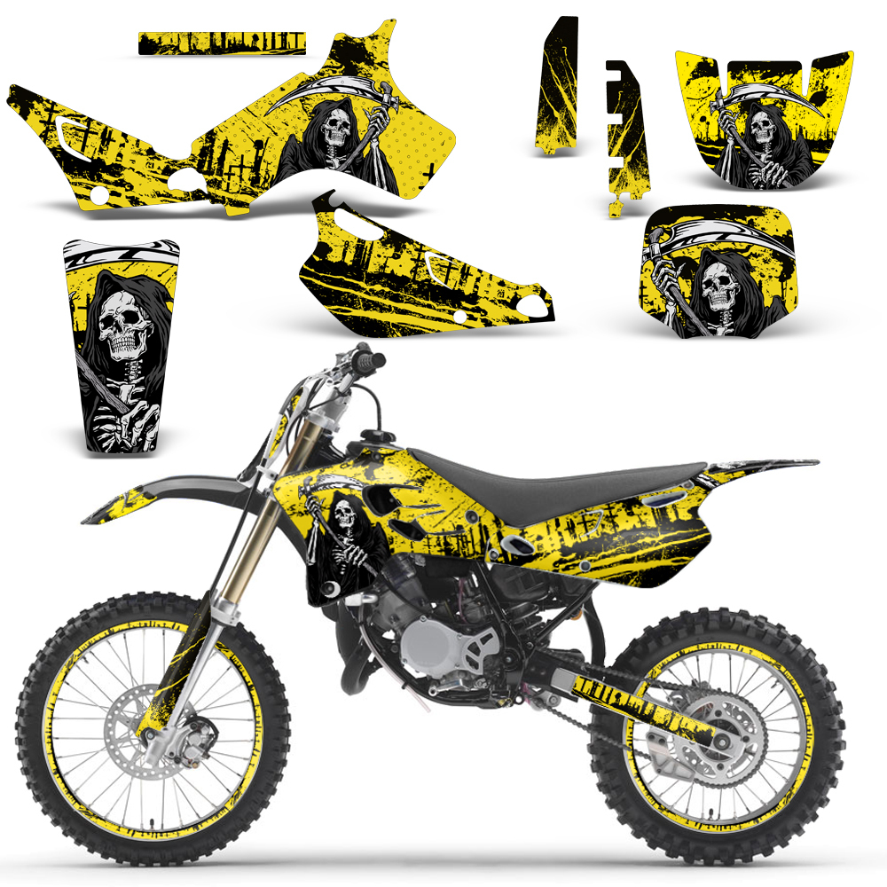 Decal Graphic kit for Yamaha YZ 80 Dirt Bike MX Motocross Deco YZ80 93 ...