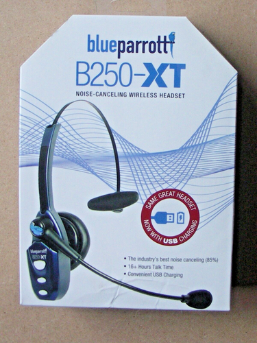 BLUEPARROTT B250-XT WIRELESS HEADSET BLUETOOTH NOISE CANCELLING NEW | eBay