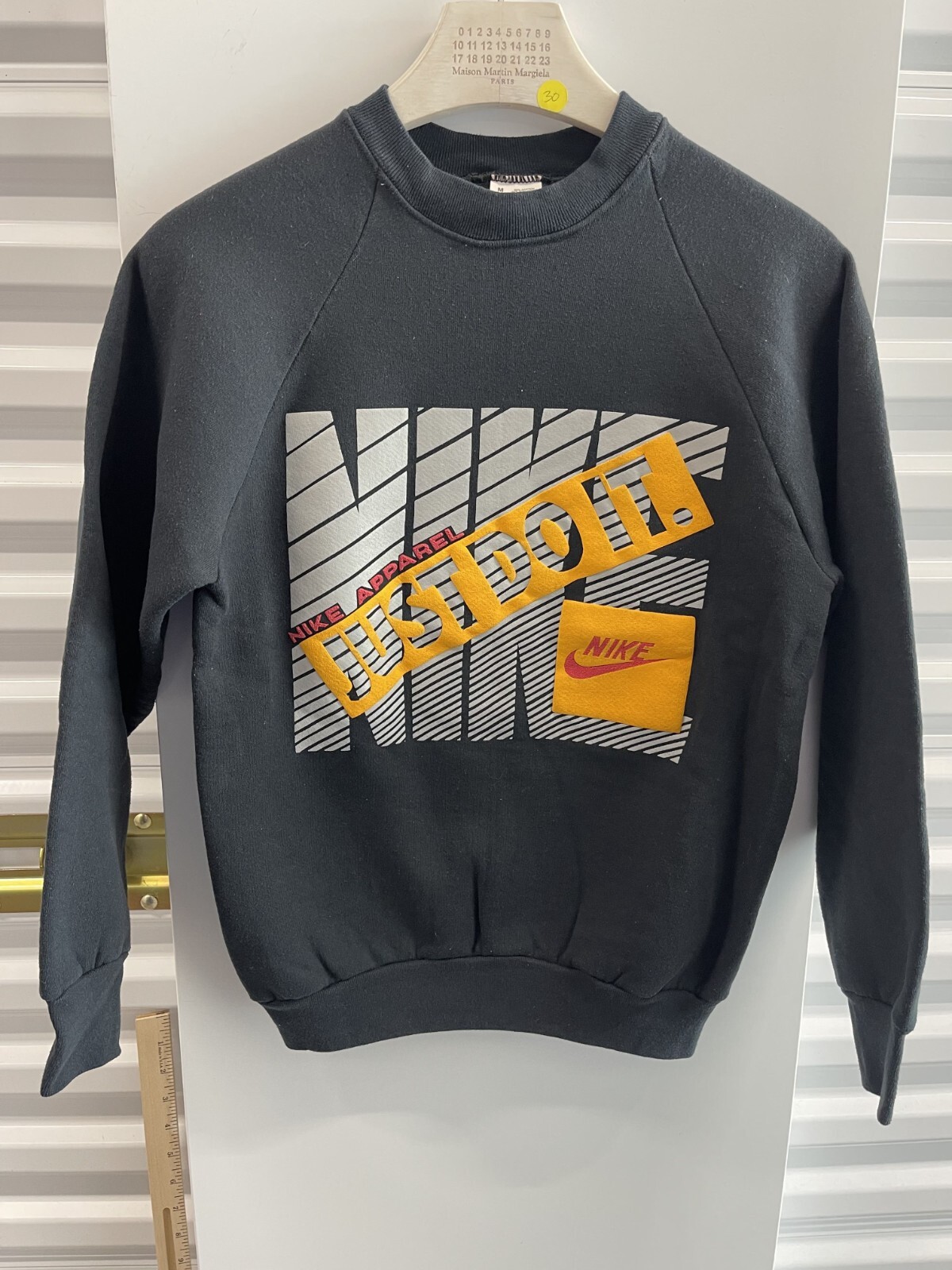 VTG 90S Y2K NIKE JUST DO IT 3D PUFF PRINT CREWNECK SW… - Gem