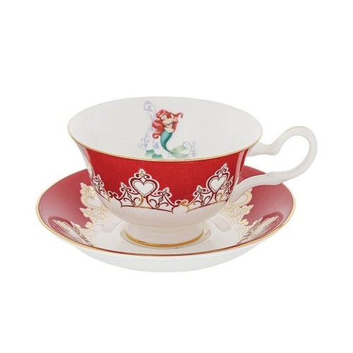 The English Ladies Co & Disney Princess China Teacup and Saucer Set ...