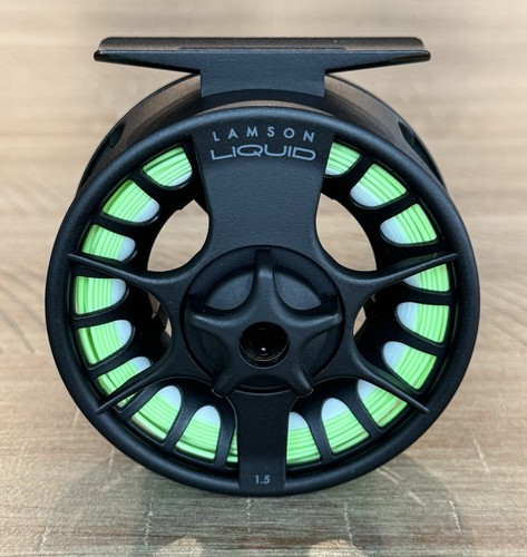 Unused Lamson Liquid 3/4/5 wt Fly Reel w/New Rio Fly Line | eBay