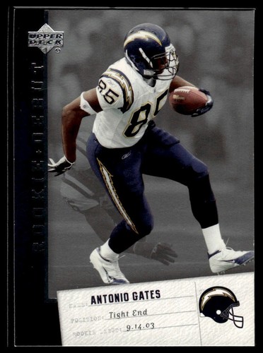 2006 Upper Deck Rookie Debut #81 Antonio Gates | eBay