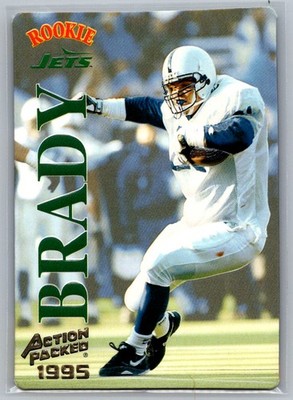 Kyle Brady 1995 Action Packed ROOKIE New York Jets 106 RC | eBay