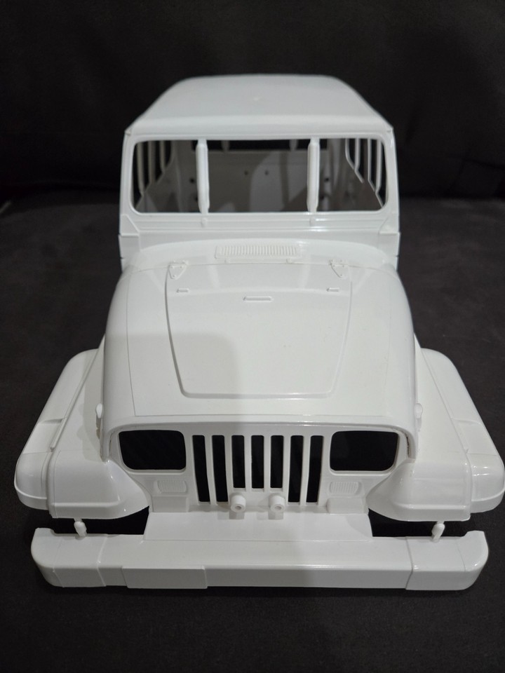 Tamiya Jeep Wrangler 1/10 Scale Body with CJ conversion Must See | eBay