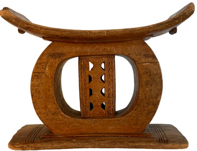 Antique Circa 1900-1925 African Prestige Stool Chief Ashanti Asante ...