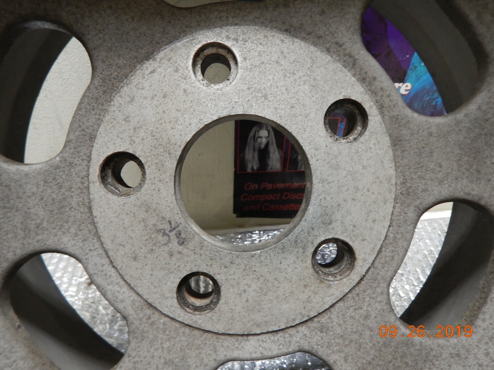 VINTAGE 15x6.5" GYRO SLOT MAG RACING WHEEL FENTON FORD MOPAR CHEVY SS ...