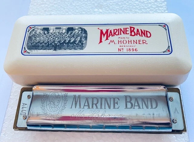 Vintage Marine Band Harmonica 365 Made By Hohner Germany , 56% OFF