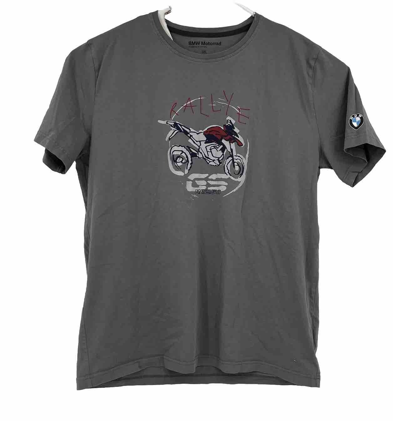 BMW Motorrad Men's R 1250 GS Bike Crew Neck T-Shirt G… - Gem