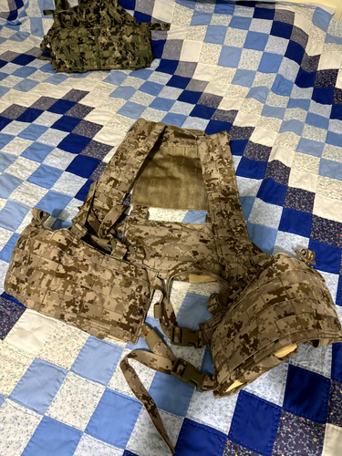 Navy SEAL AOR1 H Harness w Floats MOLLE Assault Rig Perfect for ...