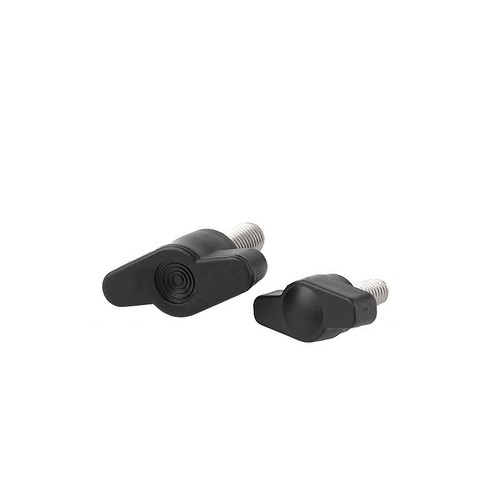 304 Stainless Steel Plastic T-shaped Head Thumbscrews T-handle Bolts M4 ...