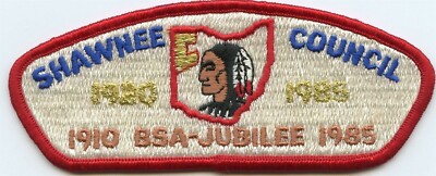 Boy Scout Shawnee Council 1985 Jubilee CSP S-5 | eBay