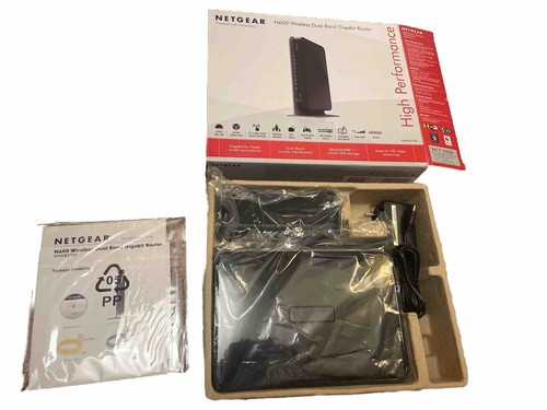 Netgear N600 Wireless Dual Band Gigabit Router - WNDR3700v2 | eBay