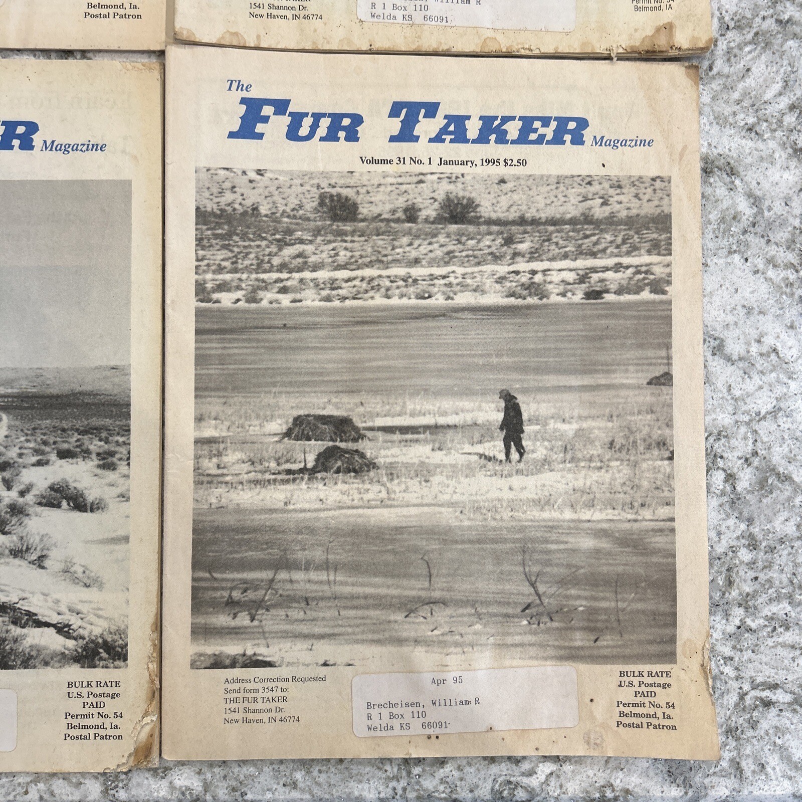 Lot Of 14 The Fur Taker Magazines - 1994 / 1995 - Vintage - Trap ...