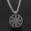 Vintage Kolovrat Slavic Amulet Pendant Necklace Norse Viking Jewelry ...