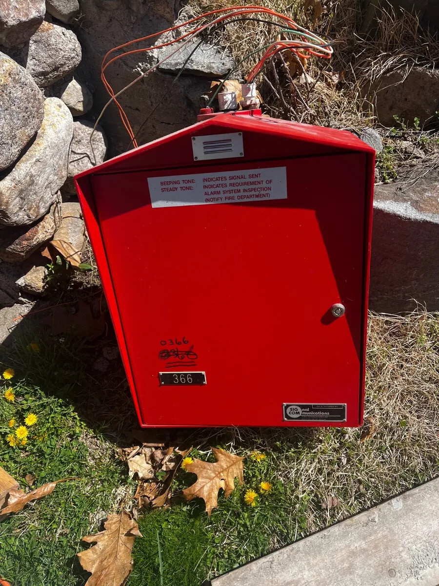 Sigcom Fire Alarm Radio Box | eBay