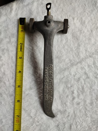 Vintage GOLDBLATT Masonry Bricklayer Skate Wheel Joint Raker Tool. | eBay